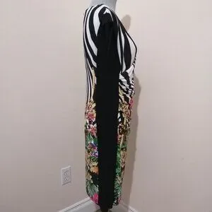 Joseph Ribkoff | Dresses | Joseph Ribkoff Black And White Zebra Stripe ...